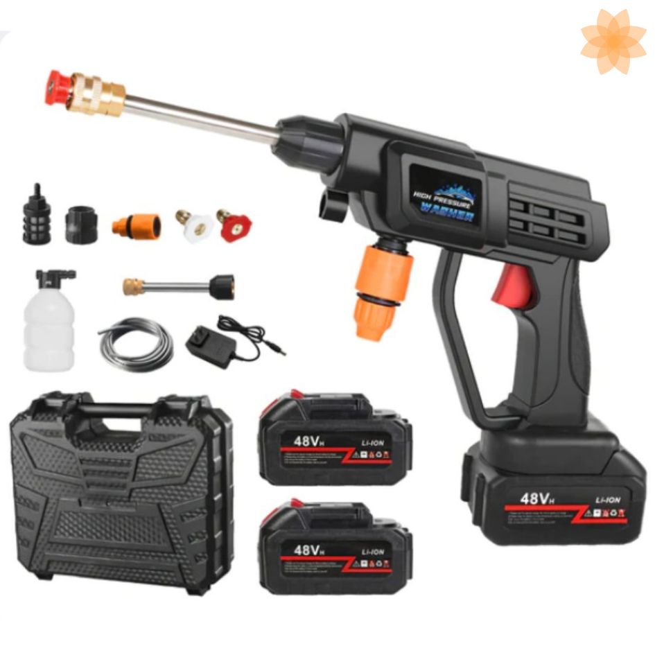 HIDROLAVADORA PORTATIL 2 BATERIAS 48V